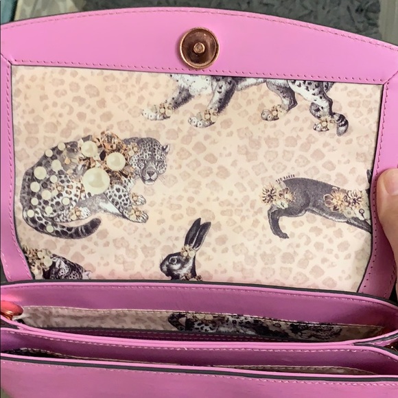 Ted Baker | Bags | Beautiful Ted Baker Pink And Rose Gold Crossbody ...